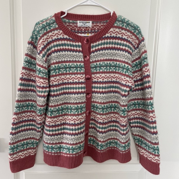 Alfred Dunner | Sweaters | Vintage Granny Sweater | Poshmark